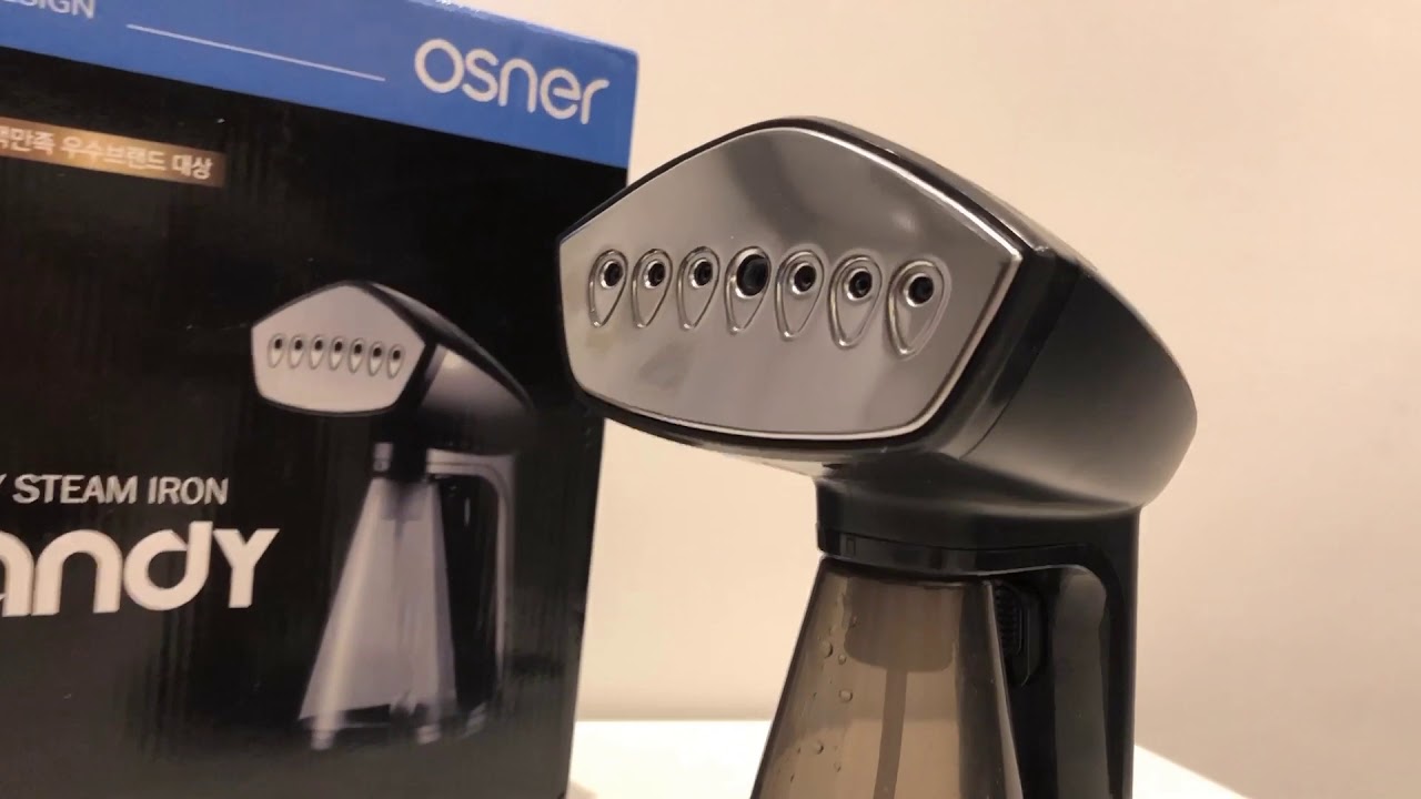 OSNER 韓國歐紳 Ihandy手持式蒸氣掛燙機 - YouTube