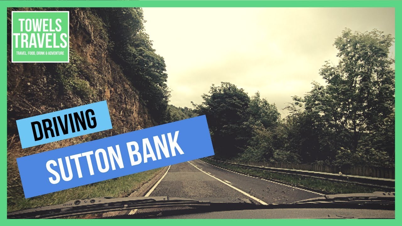 Driving Up Sutton Bank: A Steep and Winding Road to Amazing Views - YouTube