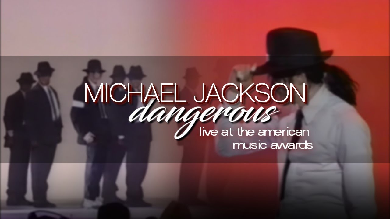 Michael Jackson - Dangerous | Live at the American Music Awards, 1993 ...