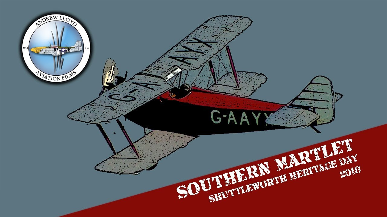 Southern Martlet - Shuttleworth Heritage - YouTube