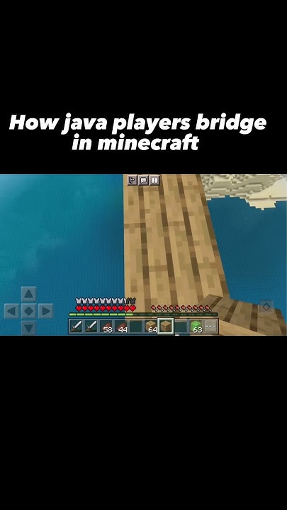 Noobs vs Java players vs bedrock players in minecraft - YouTube
