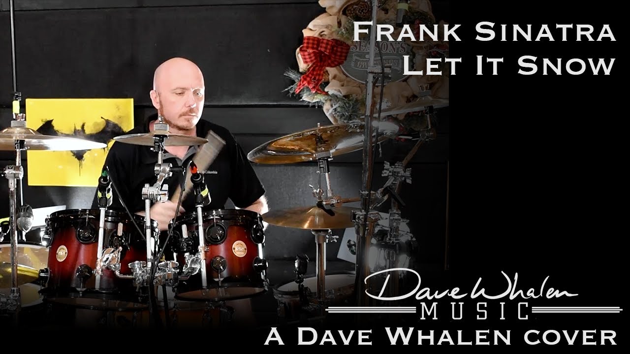 Frank Sinatra - Let It Snow Drum Cover - YouTube