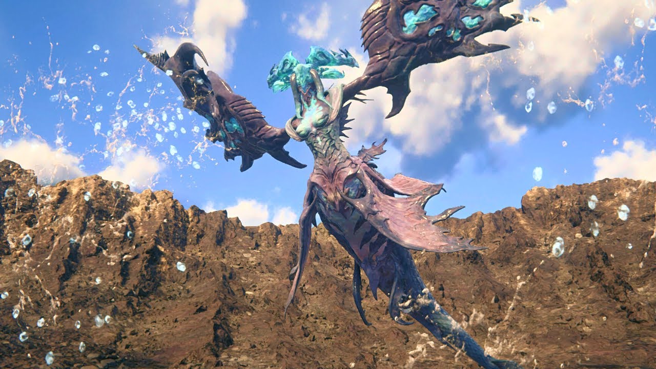 Final Fantasy 16 The Rising Tide DLC - Perykos Boss Fight [PS5] - YouTube