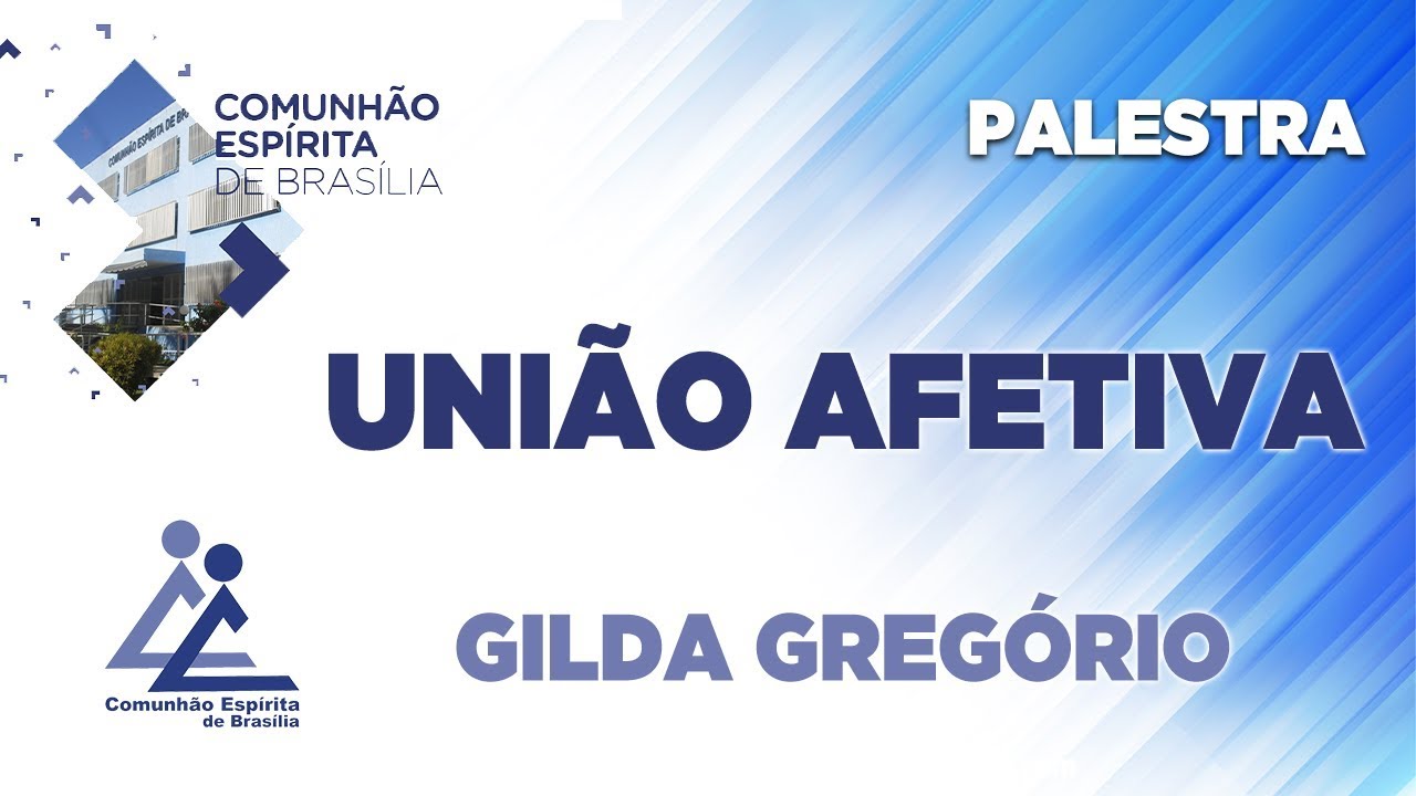 LIVE | UNIÃO AFETIVA - Gilda Gregório (PALESTRA ESPÍRITA) - YouTube