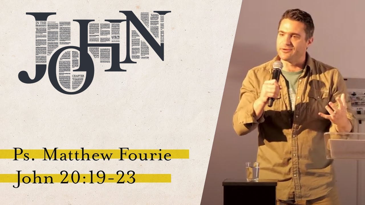 The Gospel of John / Sent as Jesus was sent- Speaker: Ps. Matthew ...
