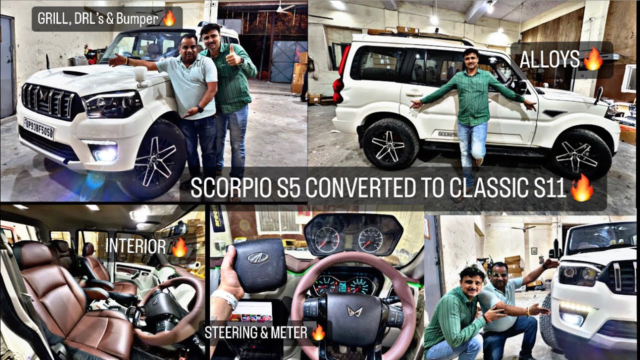 OLD SCORPIO S5 CONVERTED TO CLASSIC S11 SCORPIO OLD TO NEW CONVERSION ...