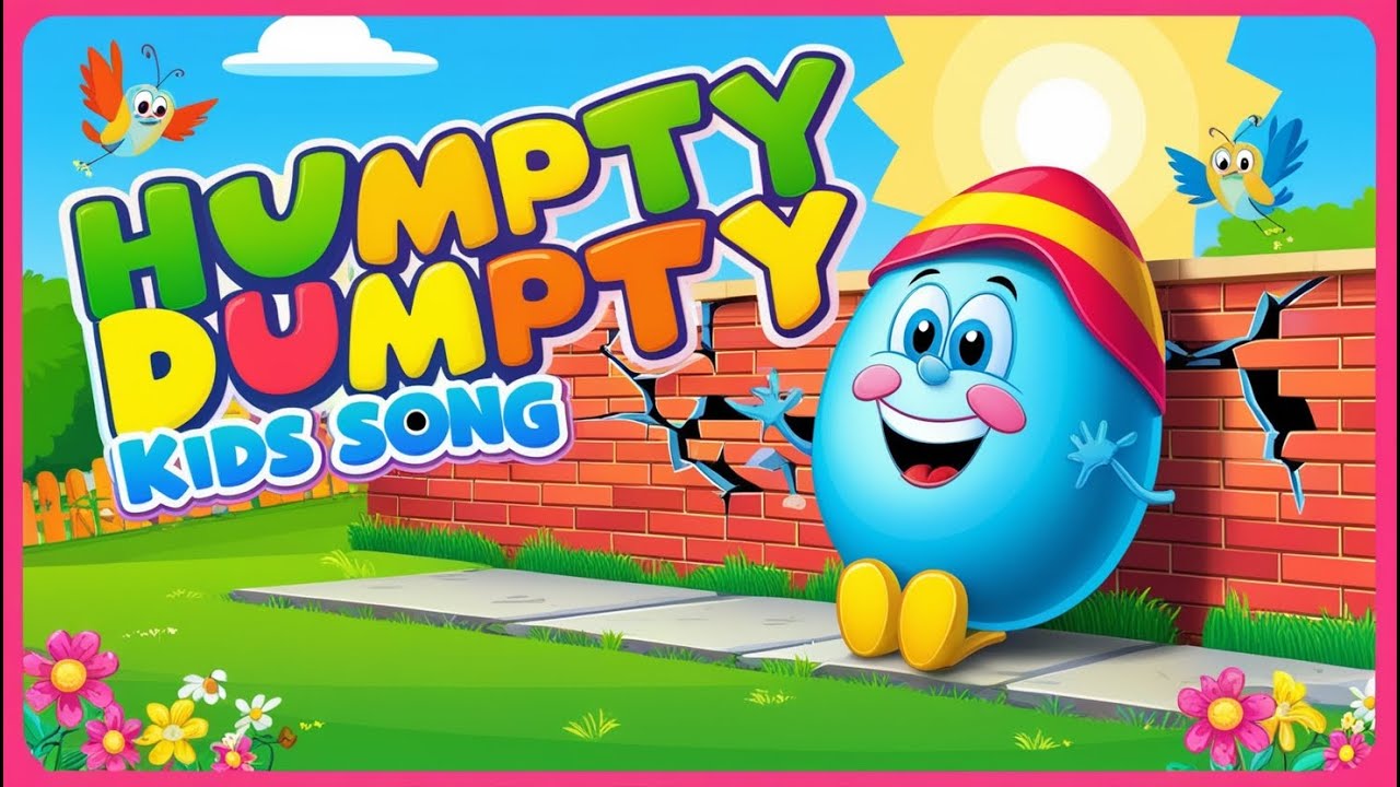 Humpty Dumpty Kids song | Learn And Sing Along Animation - YouTube