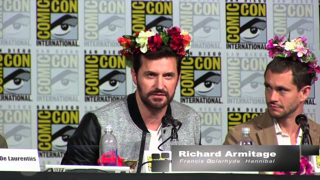 Hannibal Panel SDCC 2015: Richard Armitage Describes Dolarhyde - YouTube
