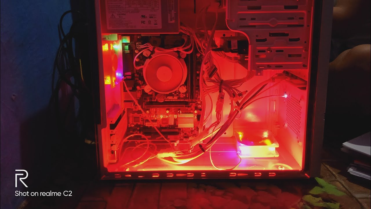 DIY Modifikasi Casing PC ala Gaming Case Low Budget ~ (Dchaos) - YouTube