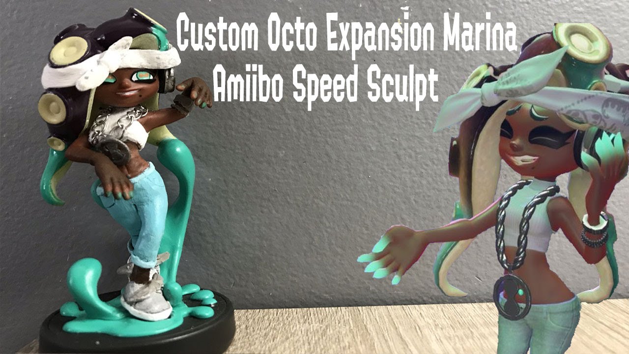 Octo Expansion Marina Amiibo Speed Sculpt - YouTube