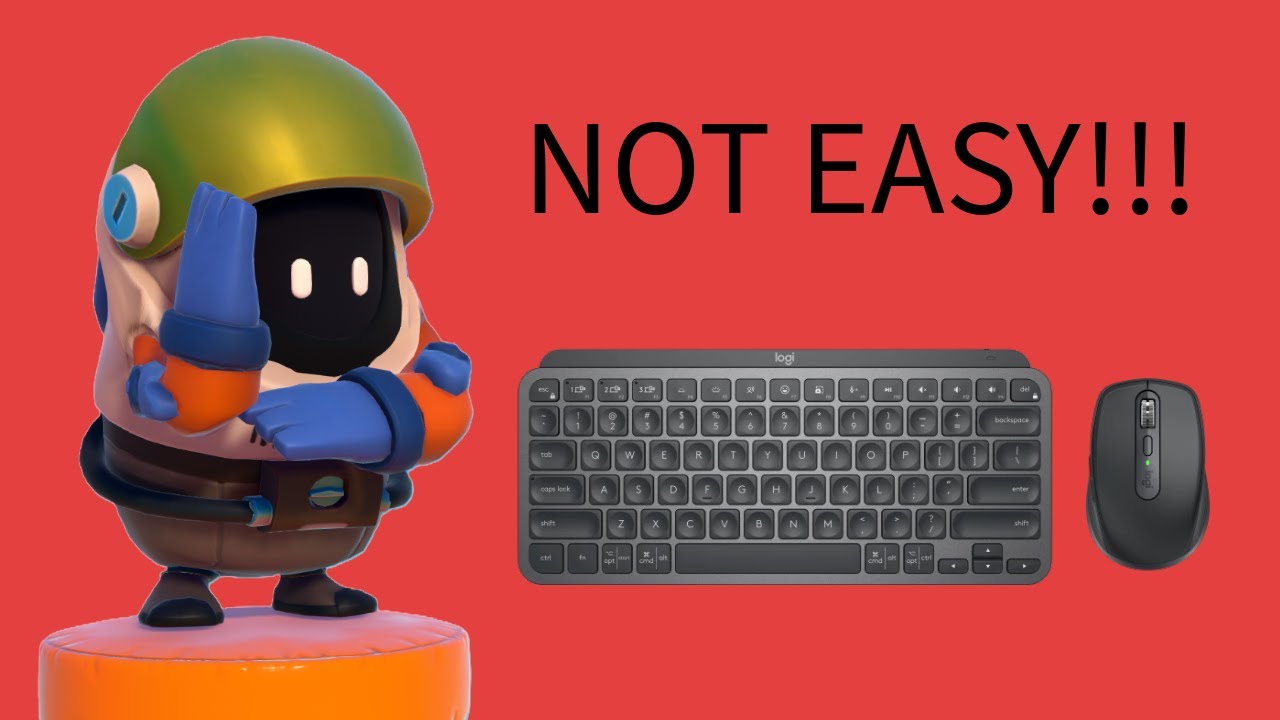 Fall Guys on keyboard and mouse is difficult - YouTube