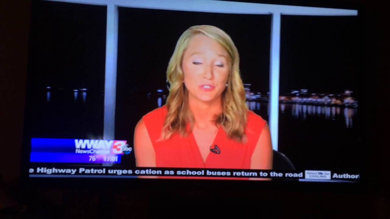 WWAY news 8/28/16. Kyler, Marlowe, and JP on the news. - YouTube