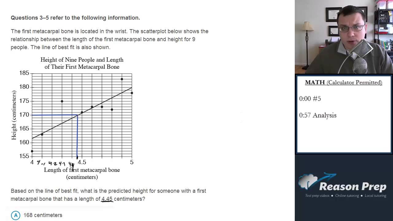 #5 - Reading a Graph, New SAT Foundations - Math - YouTube