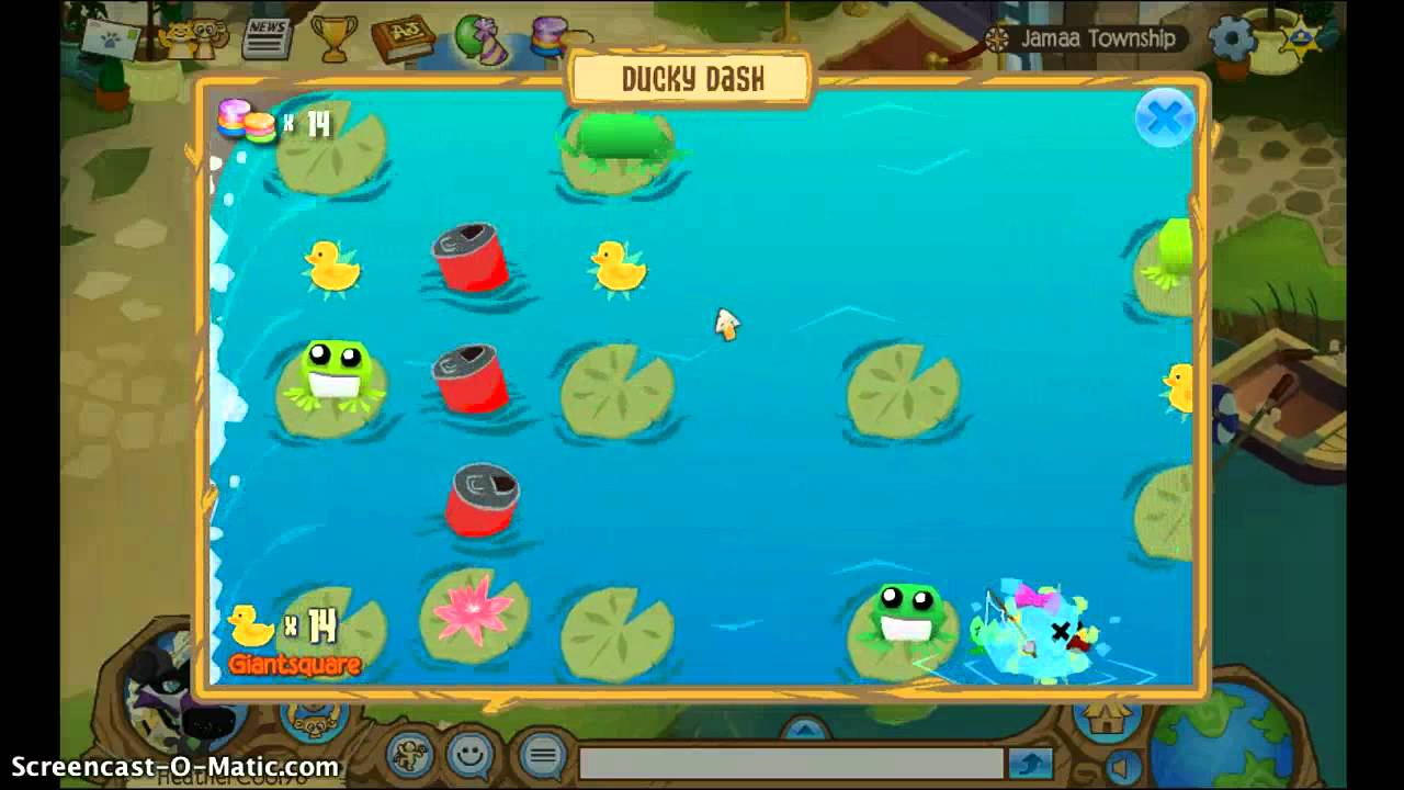 Animal Jam - Ducky Dash Gameplay - YouTube