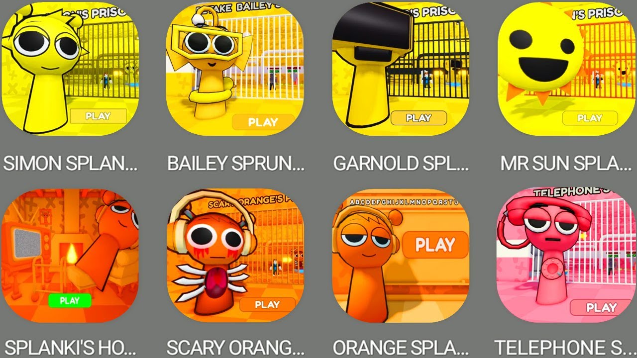 GARNOLD SPLANKI'S PRISON RUN!,SIMON SPLANKI'S PRISON RUN!,BAILEY ...