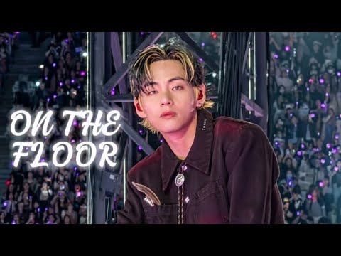 V (BTS) - ON THE FLOOR Performance 🔥 Full Stage | Taehyung's Visuals Are Insane 😍