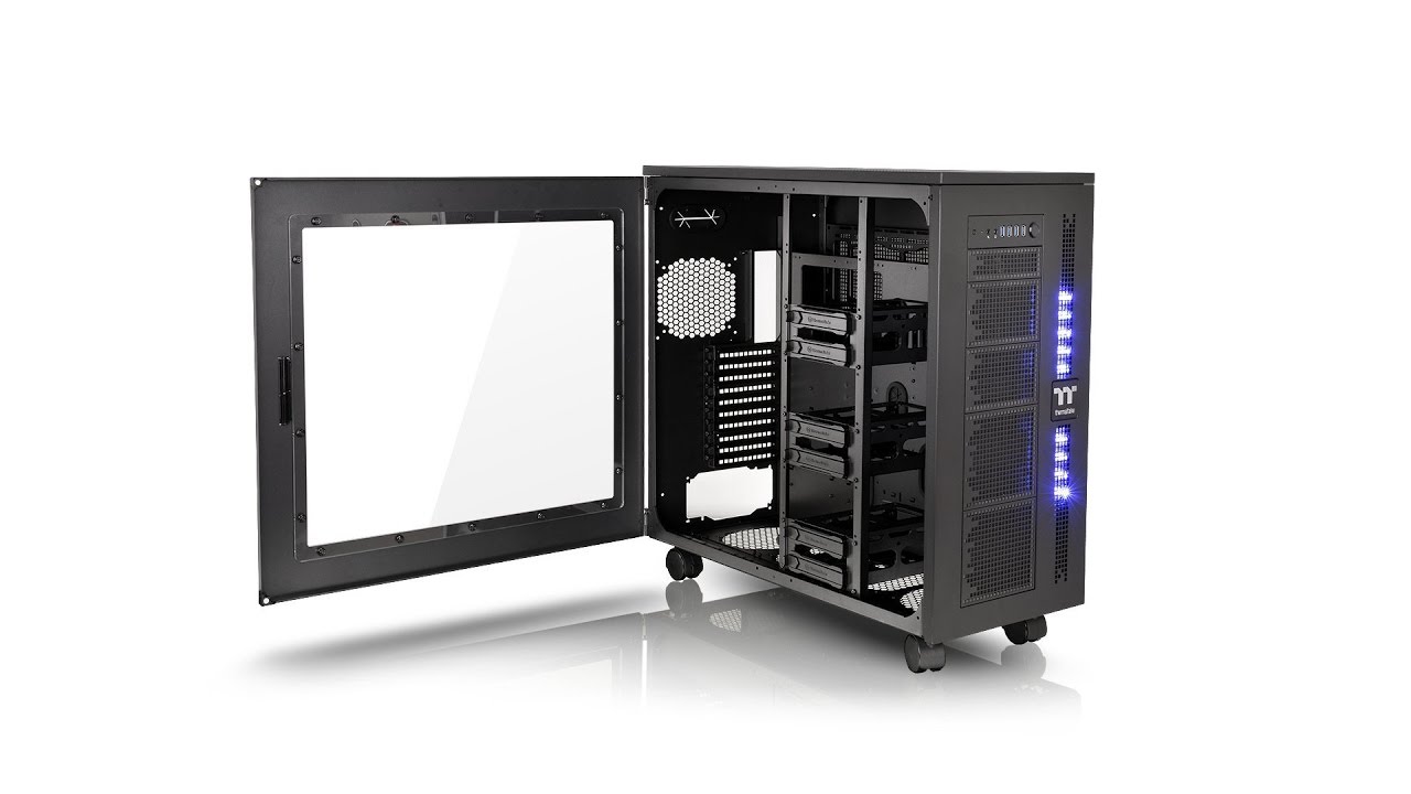 Thermaltake Core W100 Case Assembly : Project 'Tranquility' - YouTube