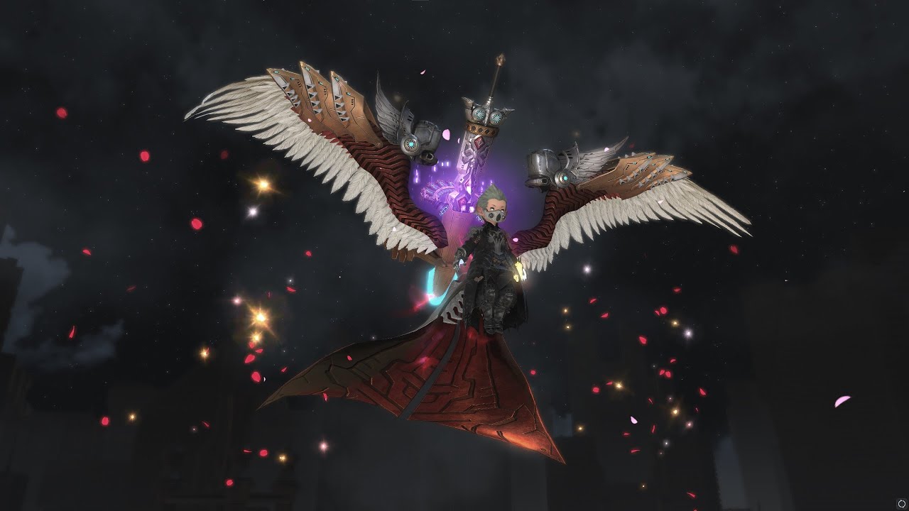 [FFXIV] Wings of the Knighthood - Zelenia EX Mount - YouTube