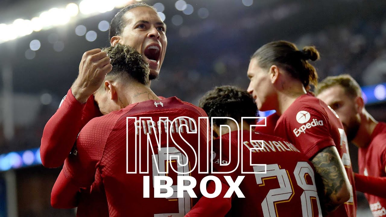 Inside Ibrox: Rangers 1-7 Liverpool | Best view of Reds' brilliant away ...