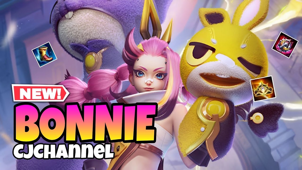 ROV : BONNIE จับบอนนี่ไปลงเเรงค์ กดได้ทุกตัว/เเนวทางการเล่นบอนนี่/poco ...