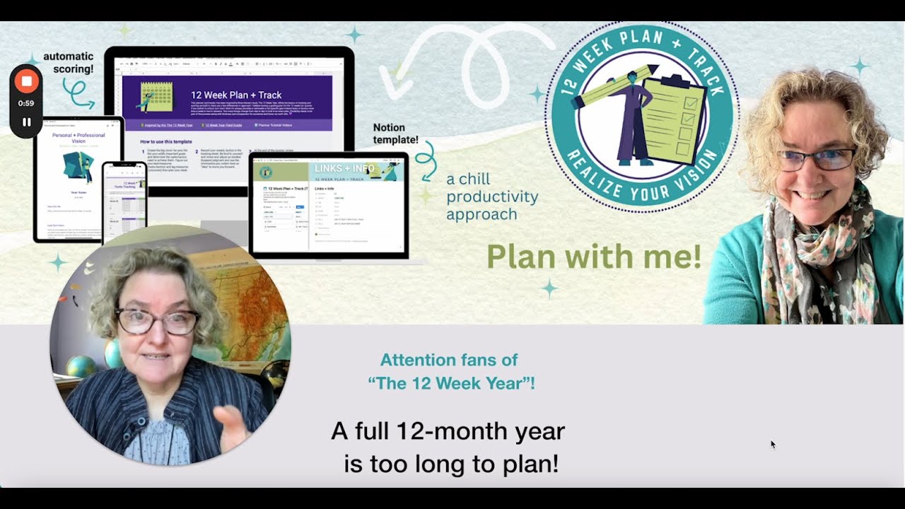 How I implement the “12 Week Year” | Vision +Tracking + Scoring ...