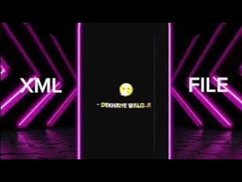 ATTITUDE XML FILE 😎🤙|| XML FILE🌈🔥||NEW TREND XML FILE 🌸2023 NEW XML FILE🖇️|| XML FILE - YouTube