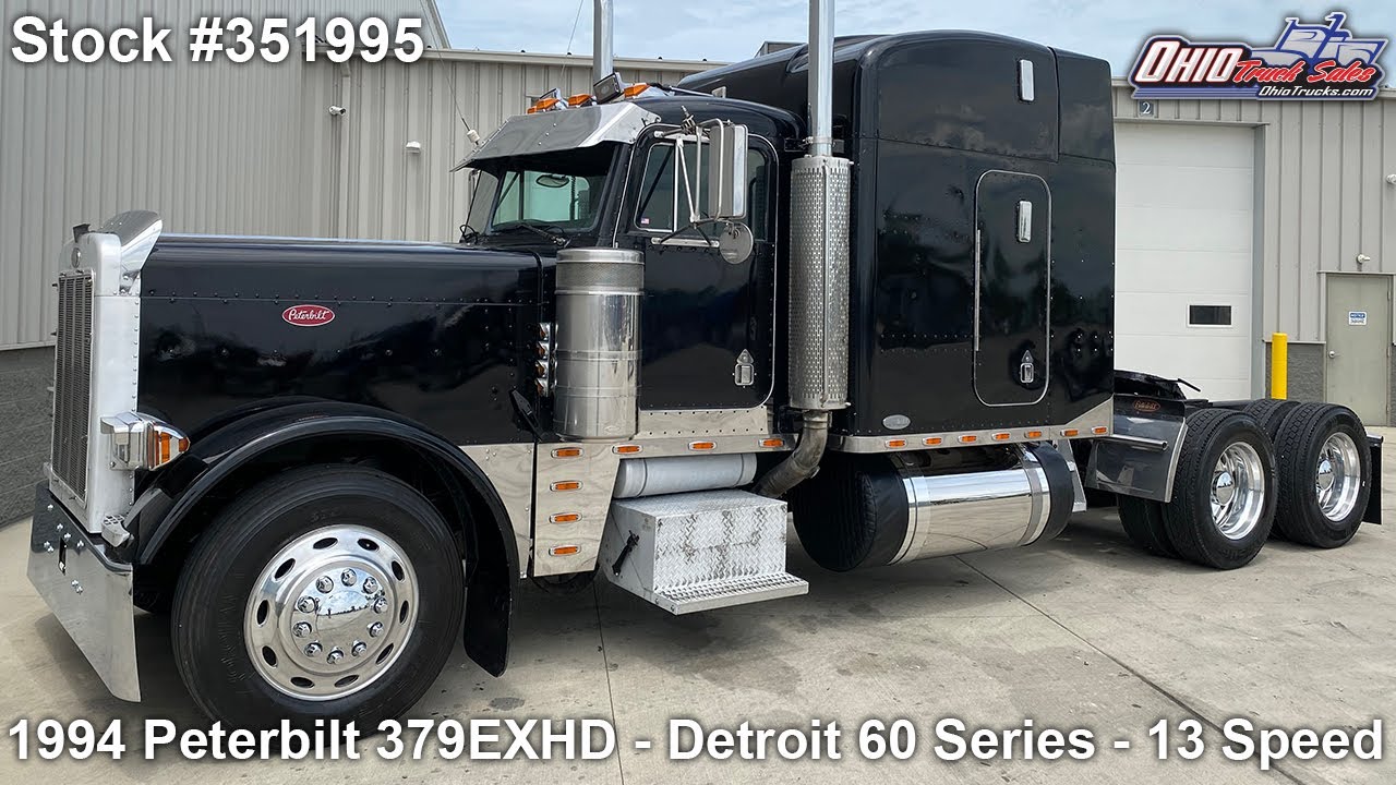 1994 PETERBILT 379EXHD - 351995 - SOLD - YouTube