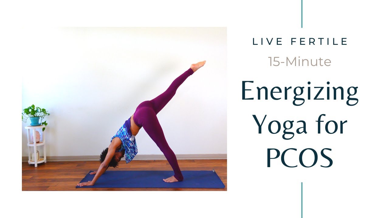 15-Minute PCOS Yoga | Energizing Morning Yoga for PCOS - YouTube