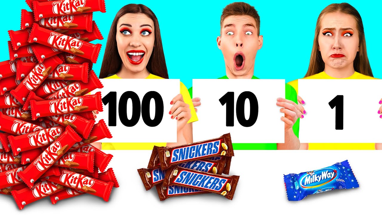 100 Layers of Food Challenge | Delicious Recipes by RaPaPa Challenge ...