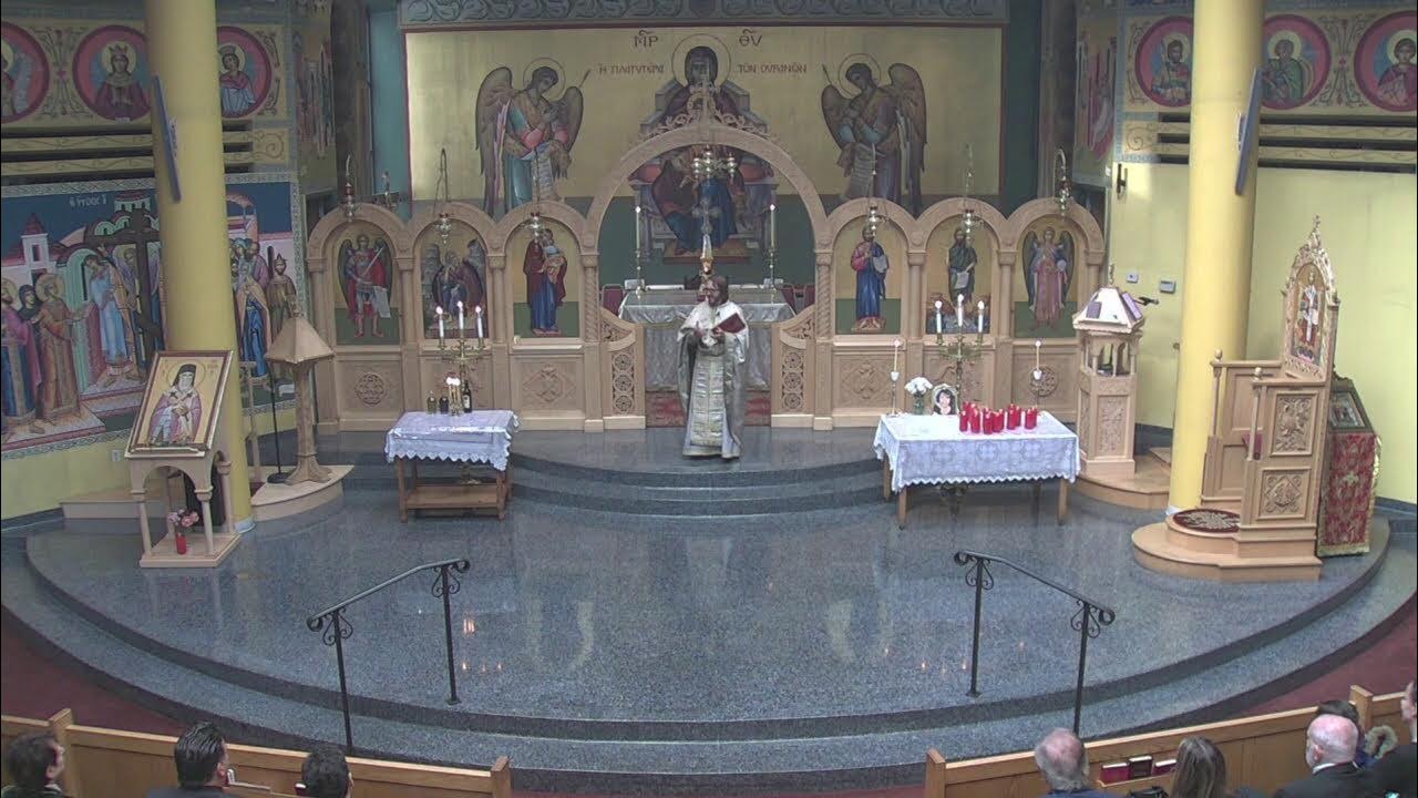 Orthros/Divine Liturgy on the Eighth Sunday of Luke - YouTube
