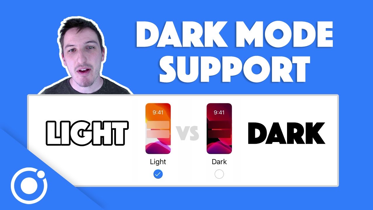 Adding Ionic Dark Mode Support for iOS 13 - YouTube