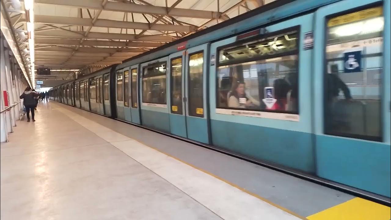 Tren NS-93 (Neumatico Santiago Del 1993) En Las Parcelas - YouTube