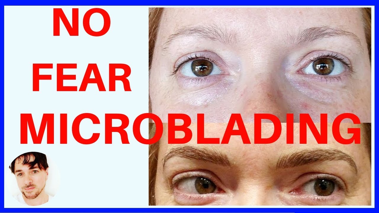 MICROBLADING FOR EYEBROWS HAIRLINE AND BEARDS - YouTube
