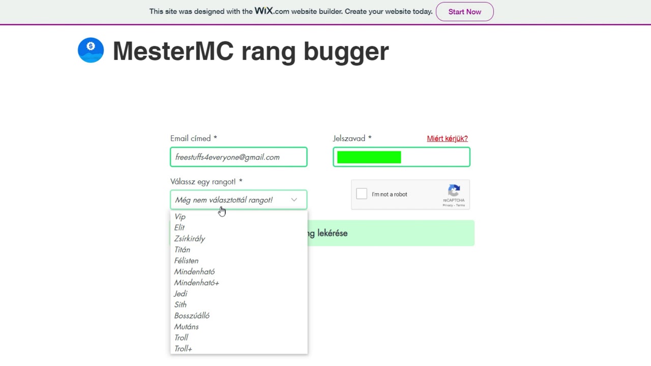 MESTERMC RANG BUGG! ÍGY TUDSZ TELJESEN INGYEN MINDENHATÓ+-T SZEREZNI ...