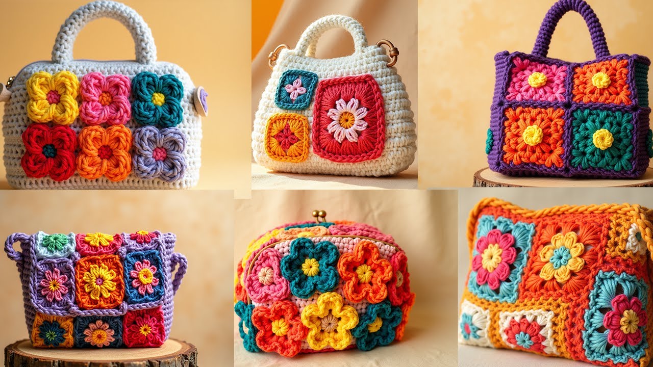 Beautiful Crochet Purse & Handbag Designs | Must-Try Patterns - YouTube
