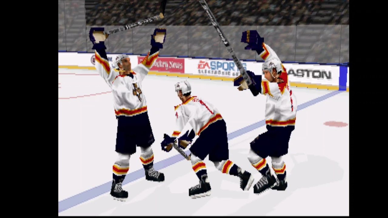 NHL 98 - Game 6 (2-1 Win) First Round - Florida Panthers vs New York ...