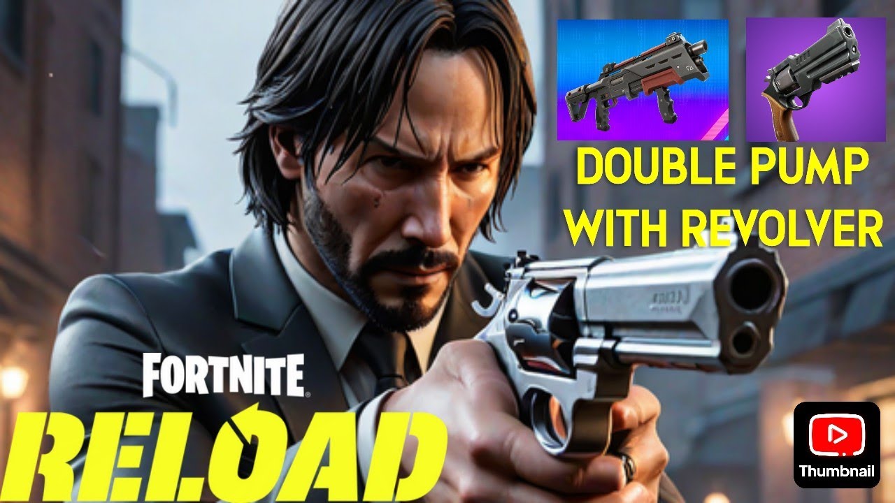 Revolver and Shotgun Double Pump, High kill Solo Fortnite Reload Zero ...