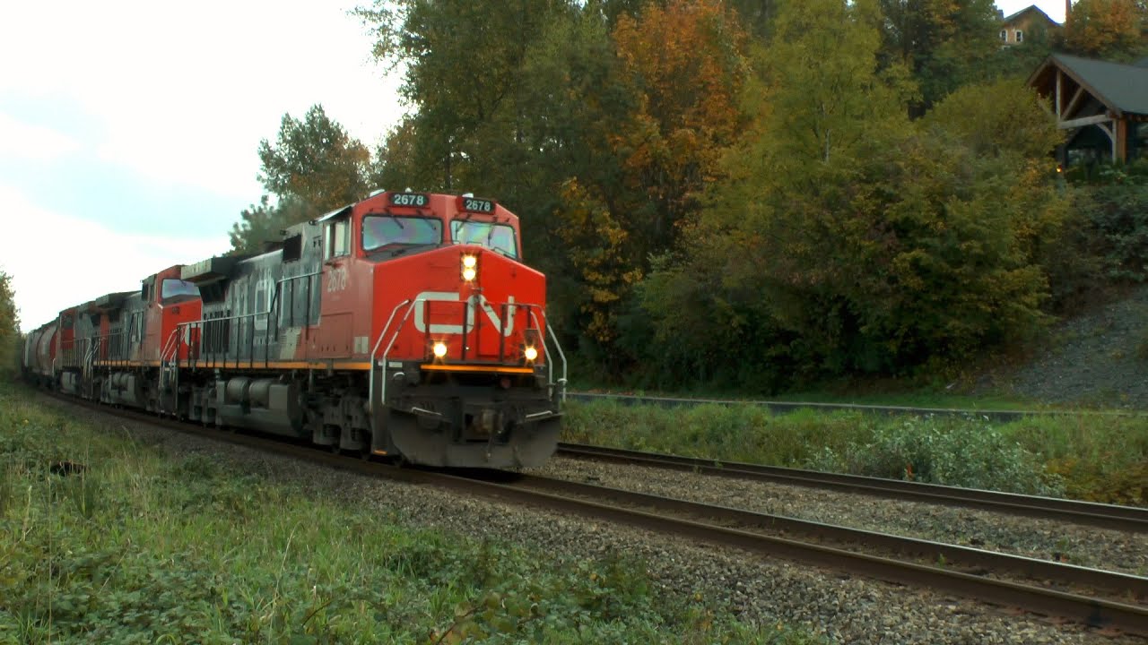 CN 2678 at Fort Langley + More (2015-10-11) - YouTube