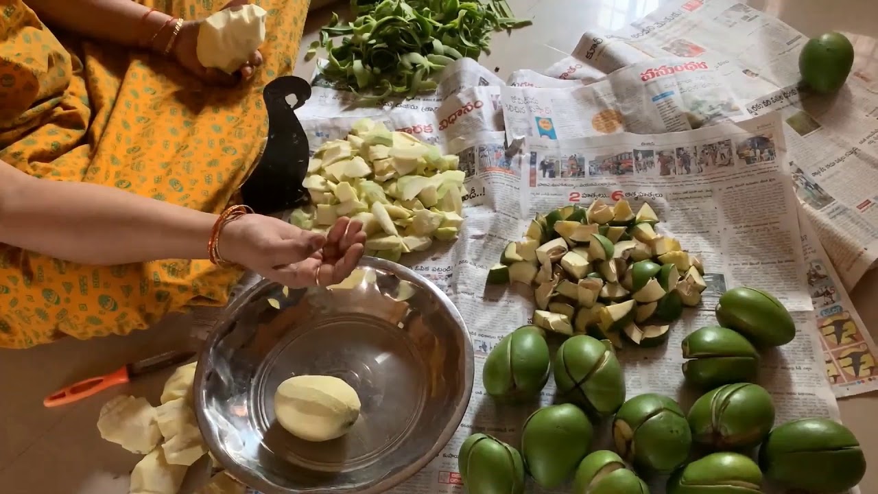 Magaya Pickle ( మాగాయ ఆవకాయ ) | తెలుగు - YouTube