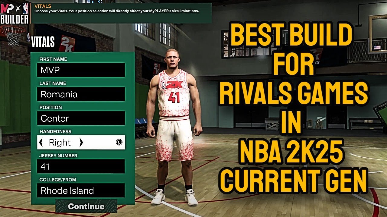 Best build to win Rivals Games in NBA 2k25 Current Gen - YouTube