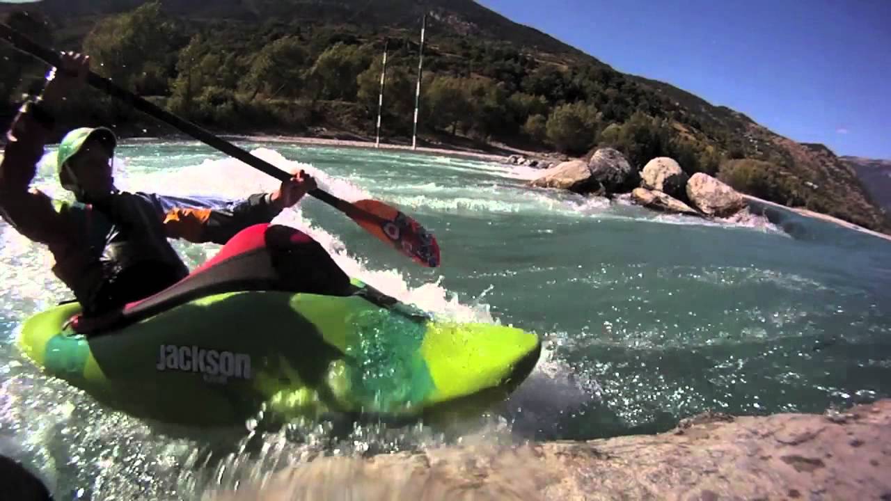 Freestyle Kayaking in the French Alps 2012 - YouTube