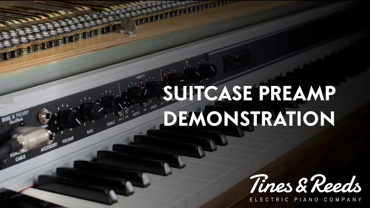 Rhodes Suitcase Preamp Demonstration - YouTube