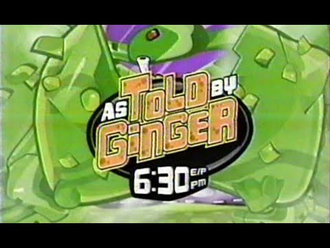 YTV Coming Up Next SpongeBob SquarePants / As Told by Ginger (Jul 15 ...