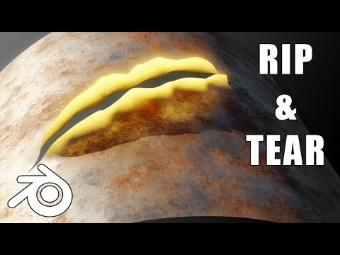 [Blender 3.1] Rip & Tear Geometry Nodes Tutorial - YouTube