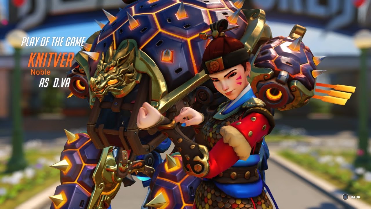 Overwatch 2 - My D.Va Turtle Ship AnYeong Bomb 2 Kills - YouTube