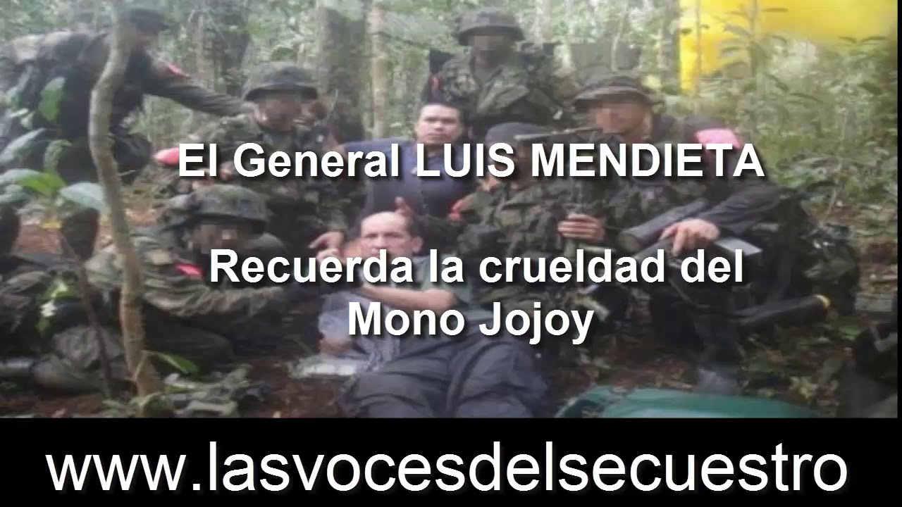 El General LUIS MENDIETA recuerda la crueldad del Mono Jojoy - YouTube