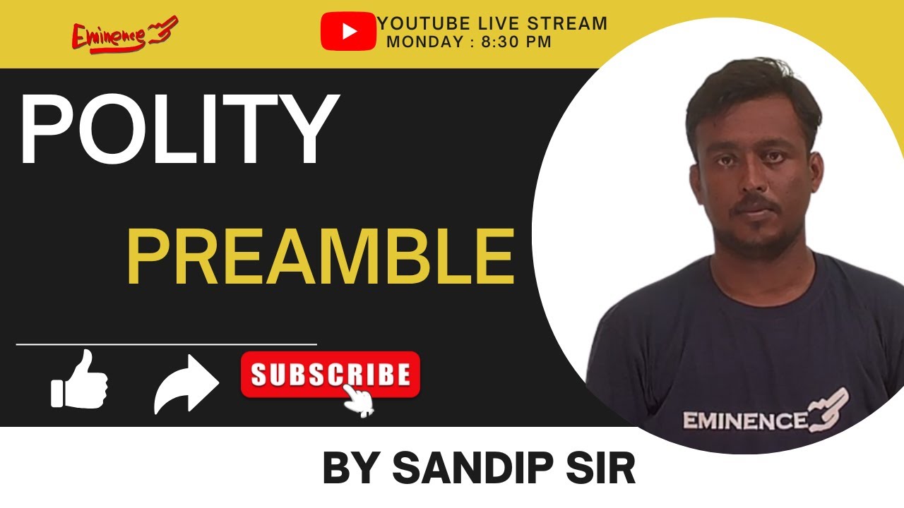 PREAMBLE II POLITY II BY SANDIP SIR II - YouTube