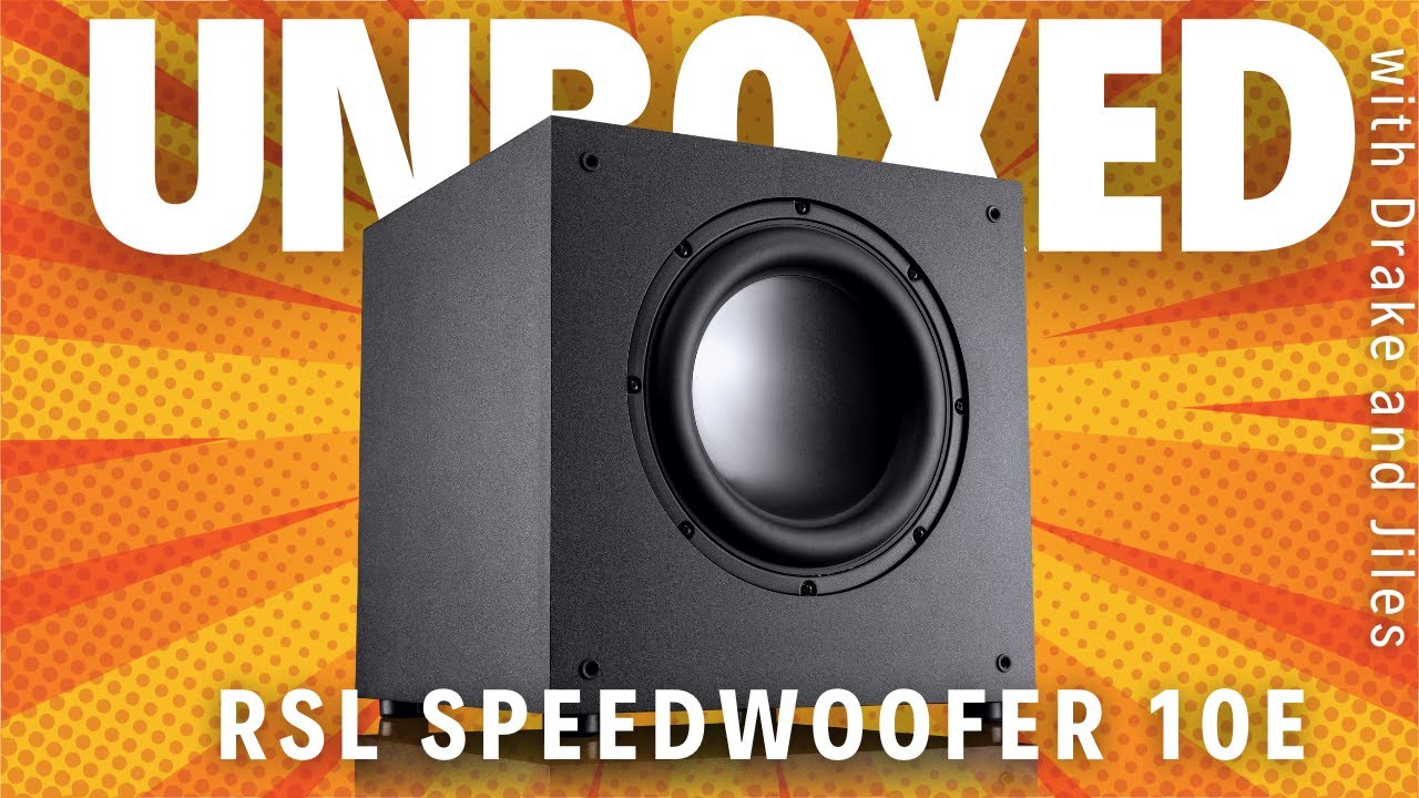 RSL Speedwoofer 10E UNBOXED LIVE with Drake and Jiles - YouTube