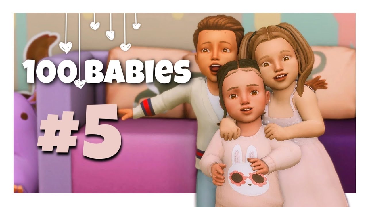 100 приёмных детей || Много новостей 👩‍👧‍👦 Ep.5 || [The sims 4] - YouTube