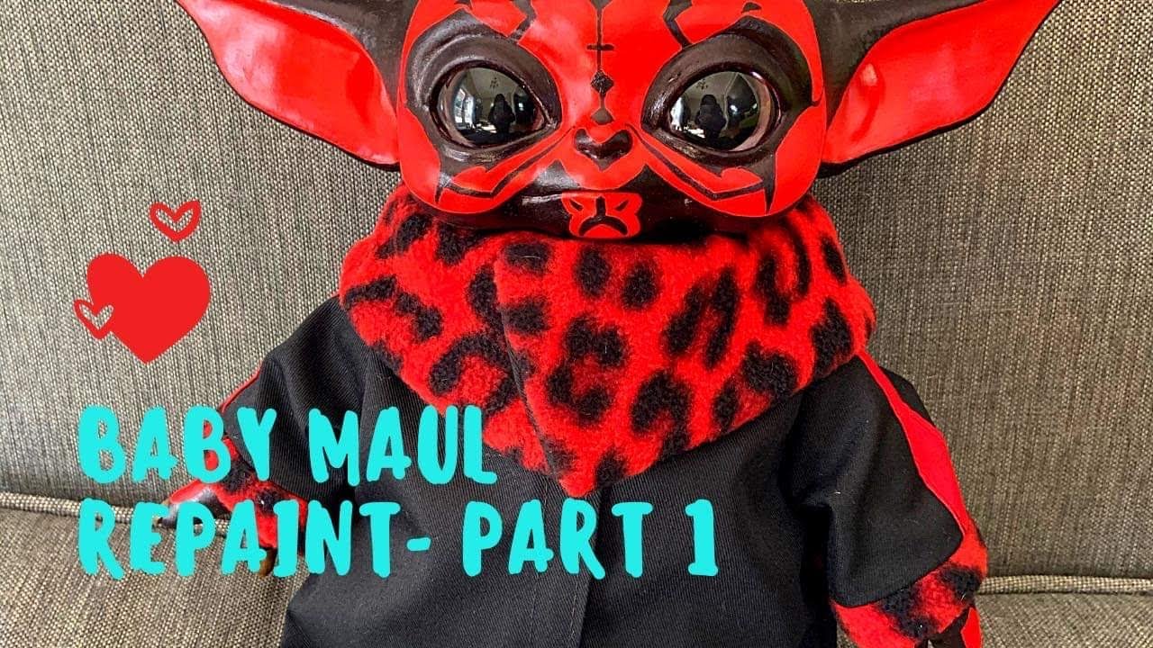 Baby Maul Repaint Part 1 - YouTube